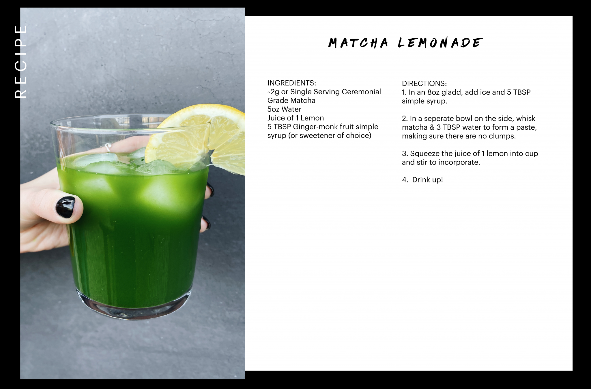 Matcha Lemonade Coming Right Up! • POUND: Rockout. Workout.®
