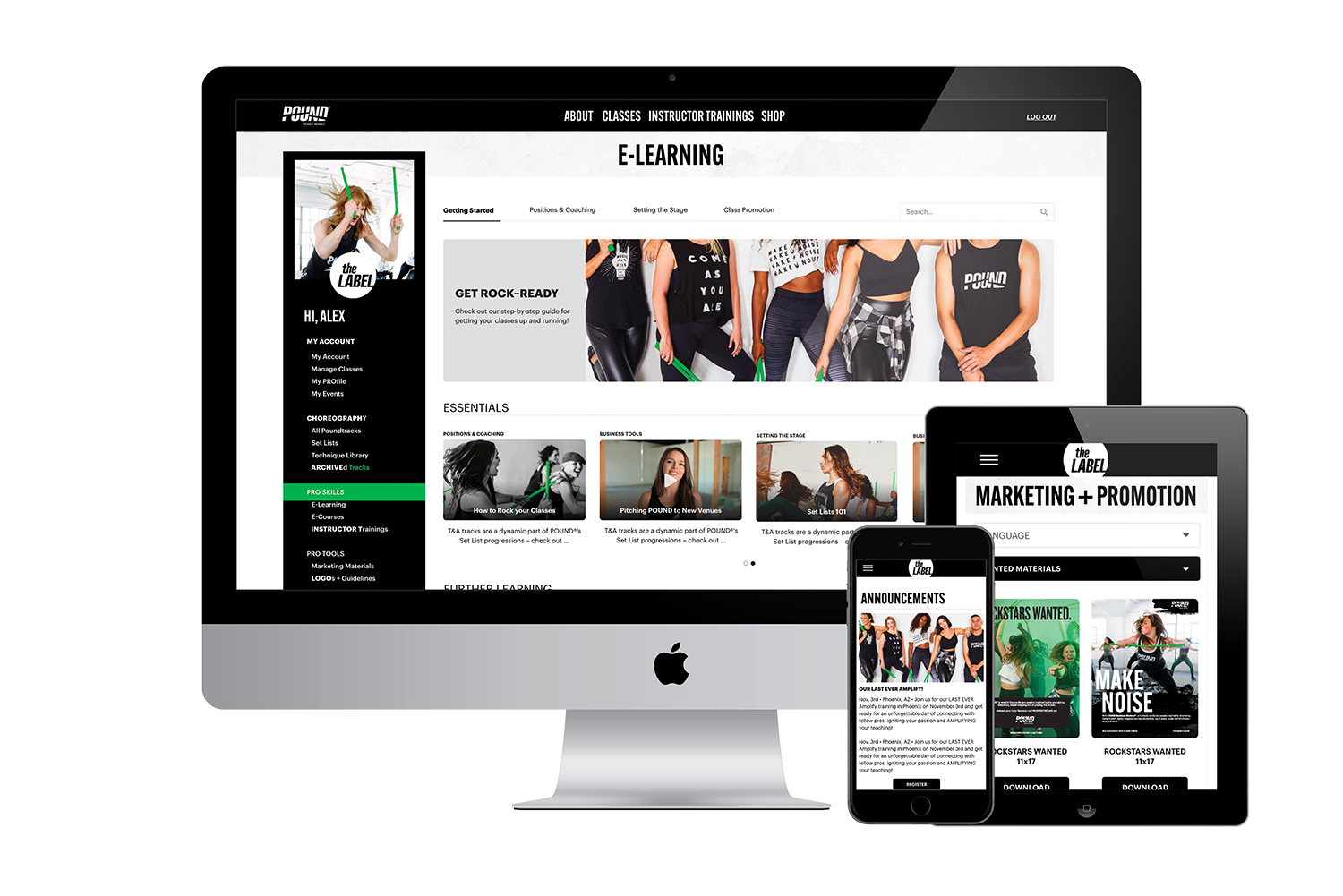 About The Label • POUND: Rockout. Workout.®